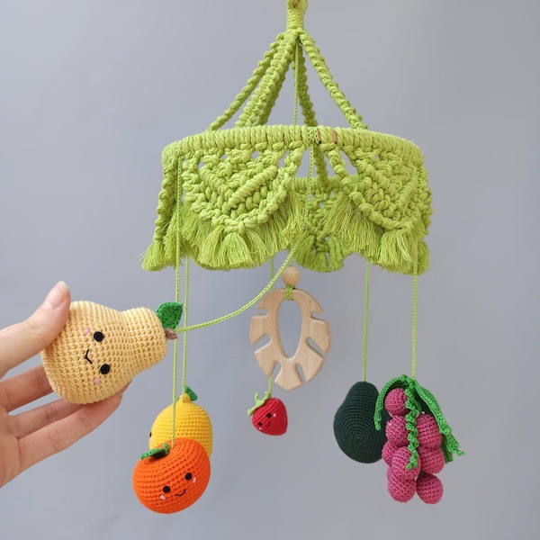 Macrame Baby Mobile - Etsy