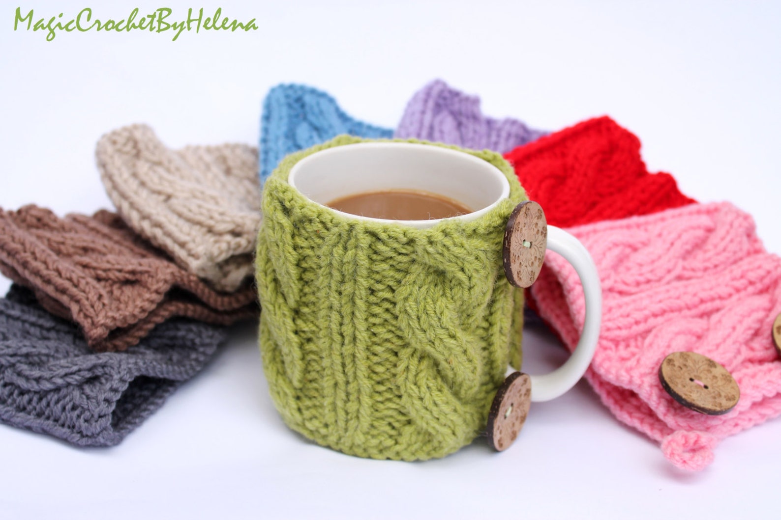 Cozy Hug Mug Кnitted Sleeve Mug Hug Cup Cover Christmas - Etsy