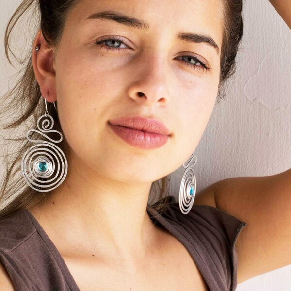 Large Earrings - Etsy