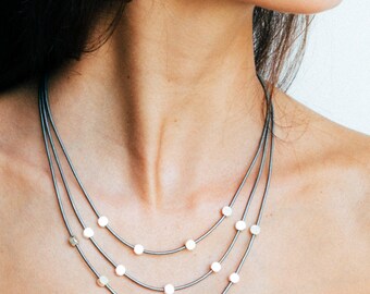 Multi-Strand Necklaces - Etsy