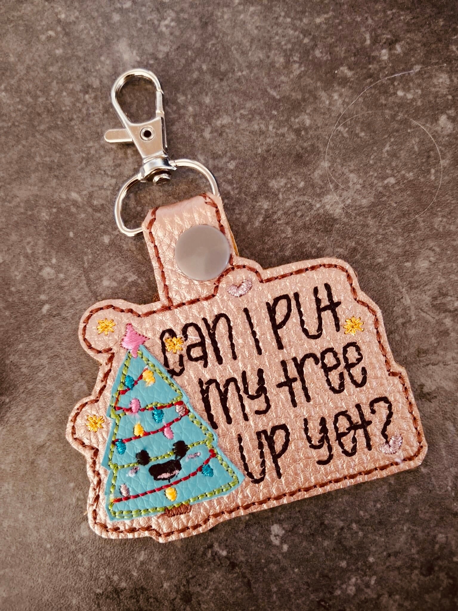Handmade Can I Put My Christmas Tree Up Yet Keyring Etsy handmade-can-i-put-my-christmas-tree-up-yet-keyring-etsy