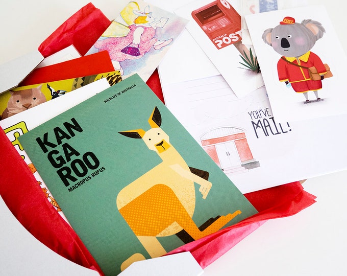 AUSTRALIAN SNAIL MAIL Starter Kit, Letter Writing Set, Pen Pal ...