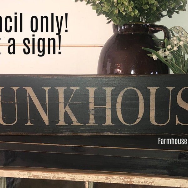 Bunkhouse Sign - Etsy