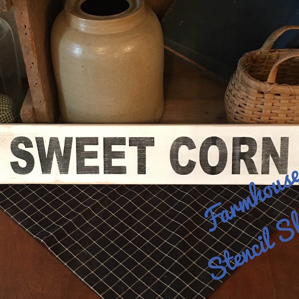 Sweet Corn Sign - Etsy