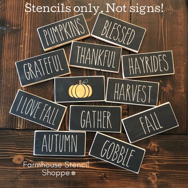 Word Stencils - Etsy