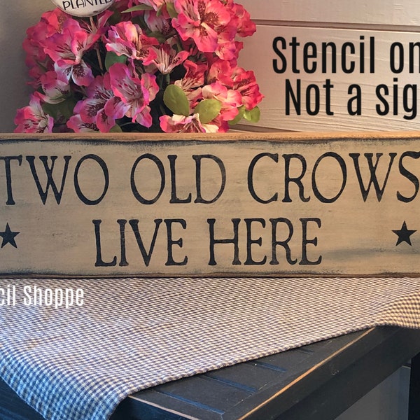 Two Crows Live Here - Etsy