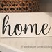 STENCIL, Home Script Stencil, 12x5.5, Reusable Stencil, NOT A SIGN - Etsy