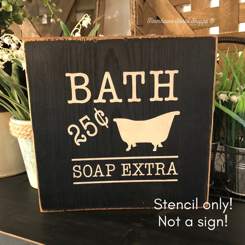 Soap 5 Cents Sign - Etsy