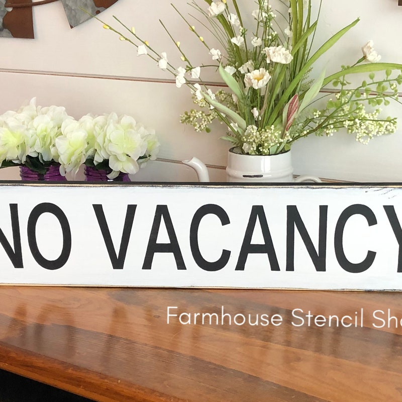 No Vacancy Sign - Etsy