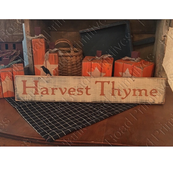 Thyme Sign - Etsy