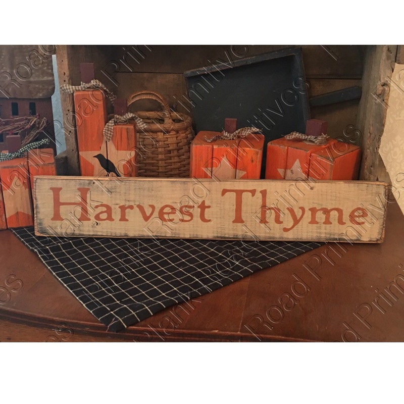 Thyme Sign - Etsy
