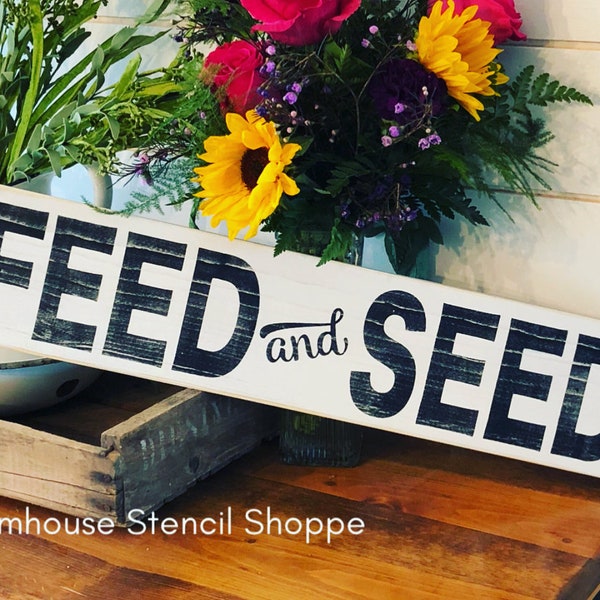 Feed and Seed Signs - Etsy