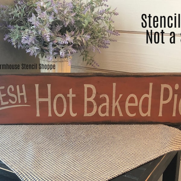 Fresh Baked Pies Sign - Etsy