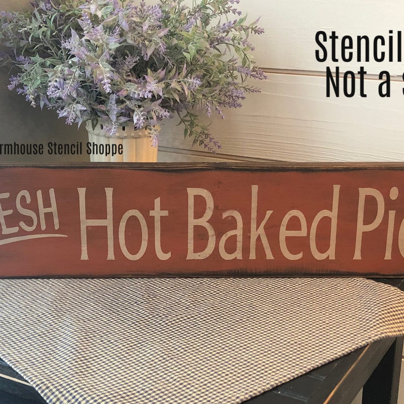 Fresh Baked Pies Sign - Etsy
