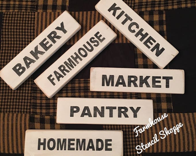 Stencils, Block Set 1, Reusable Stencil Set, Please See Description ...