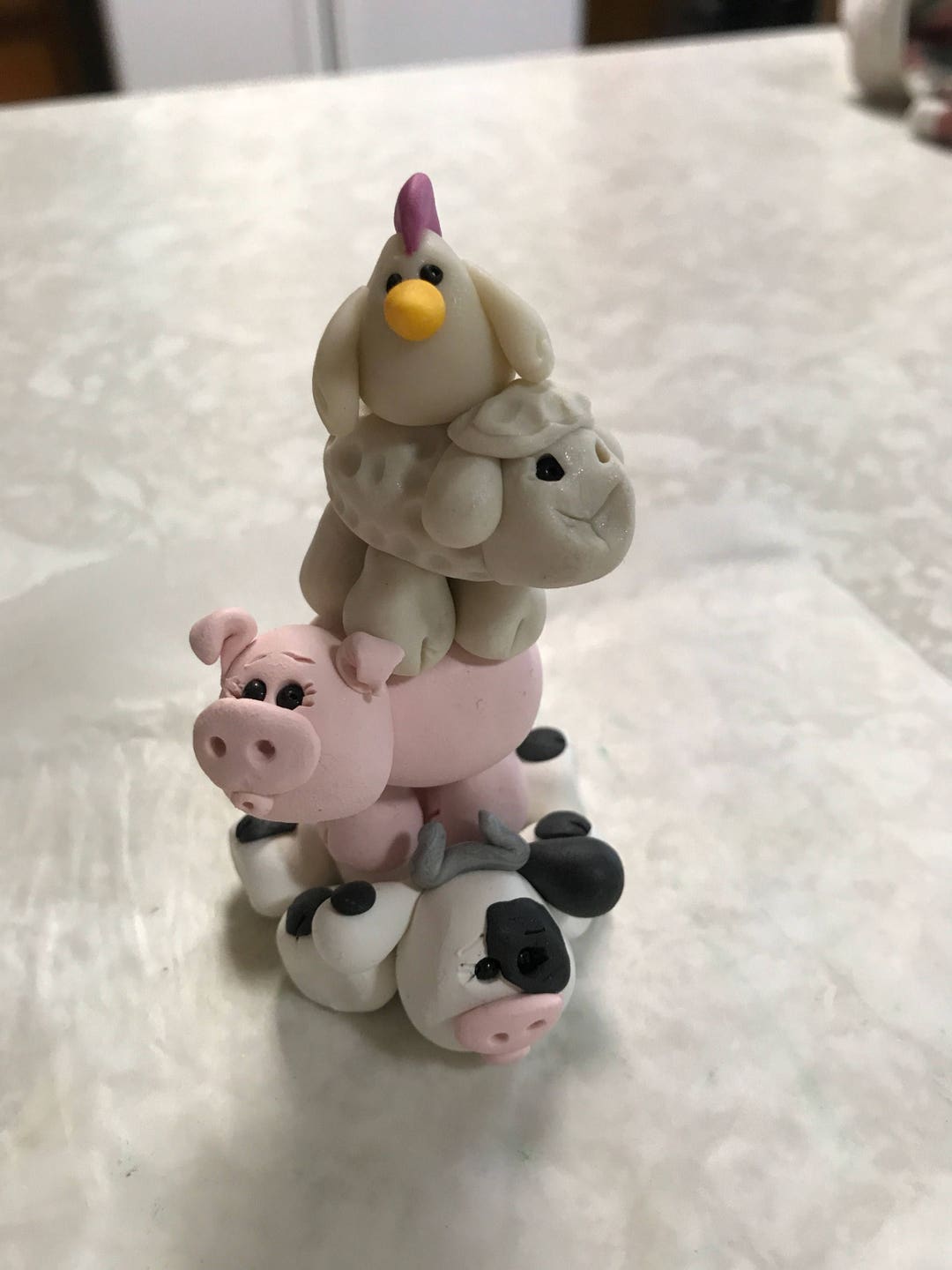 Barnyard Animal Stack - Etsy