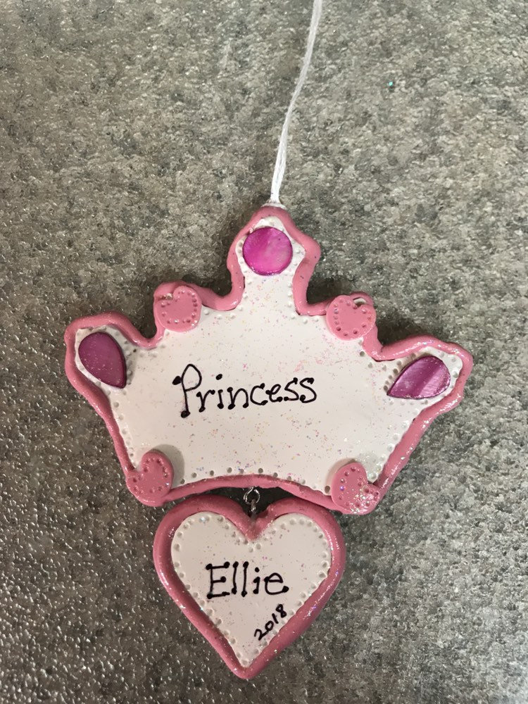 Princess Crown Ornament - Etsy