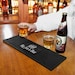 Custom Bar Mat, Personalized Home Bar Coffee Bartender Mat Present ...