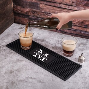 Bar Mat, Bar Mats for Countertop Coffee Mat Bar Top Mat for Bartending ...