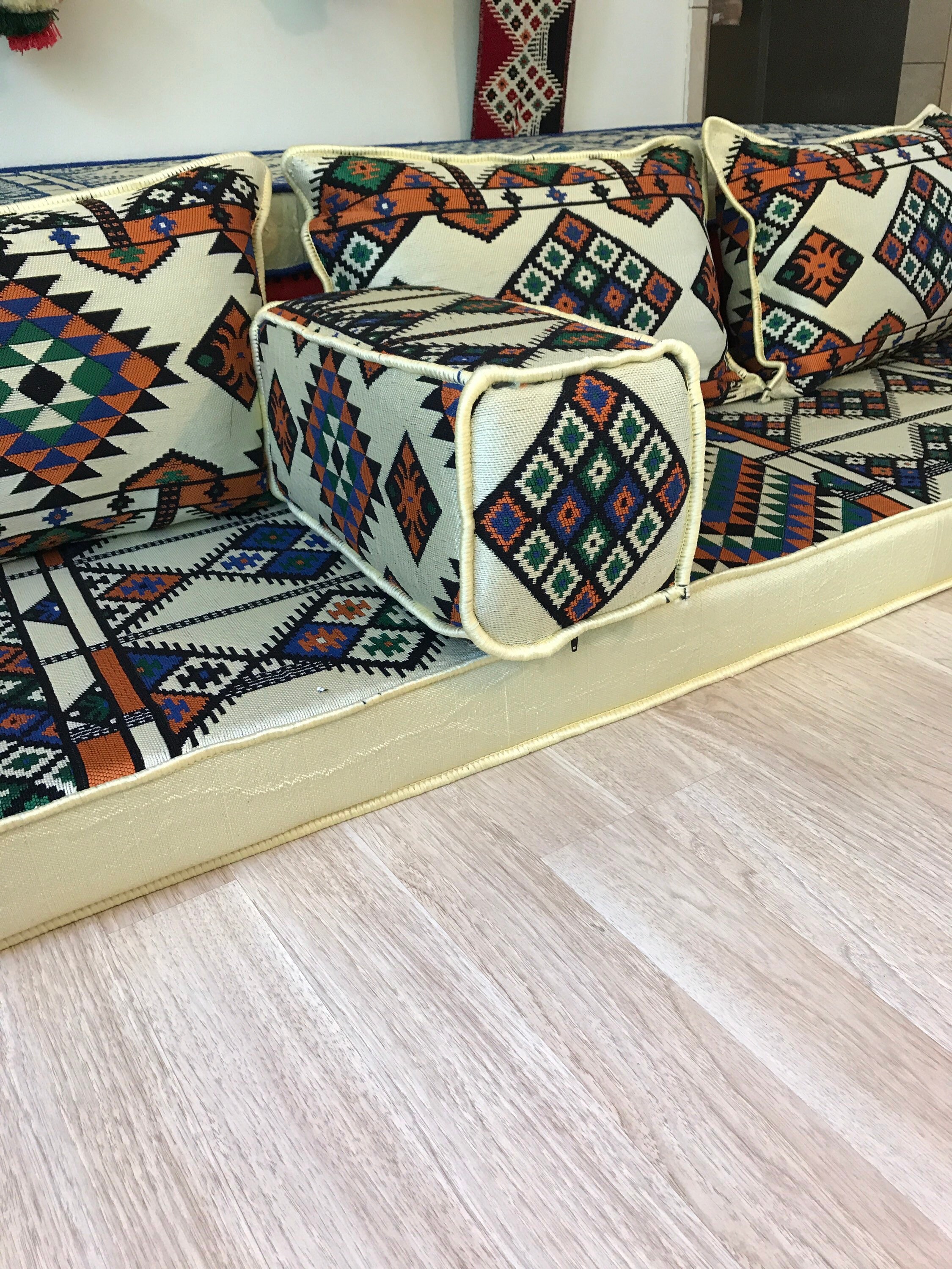 NEW Golden Yellow Arabesque With Matching 2-meter Wide 6.5ft | Etsy