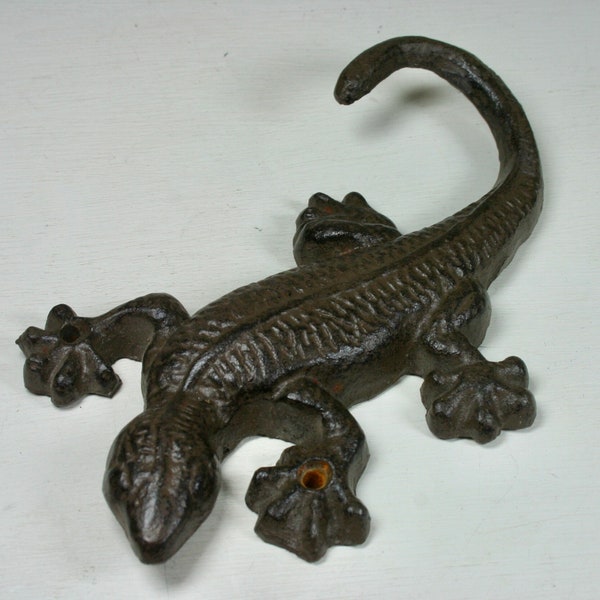 Cast Iron Lizard - Etsy