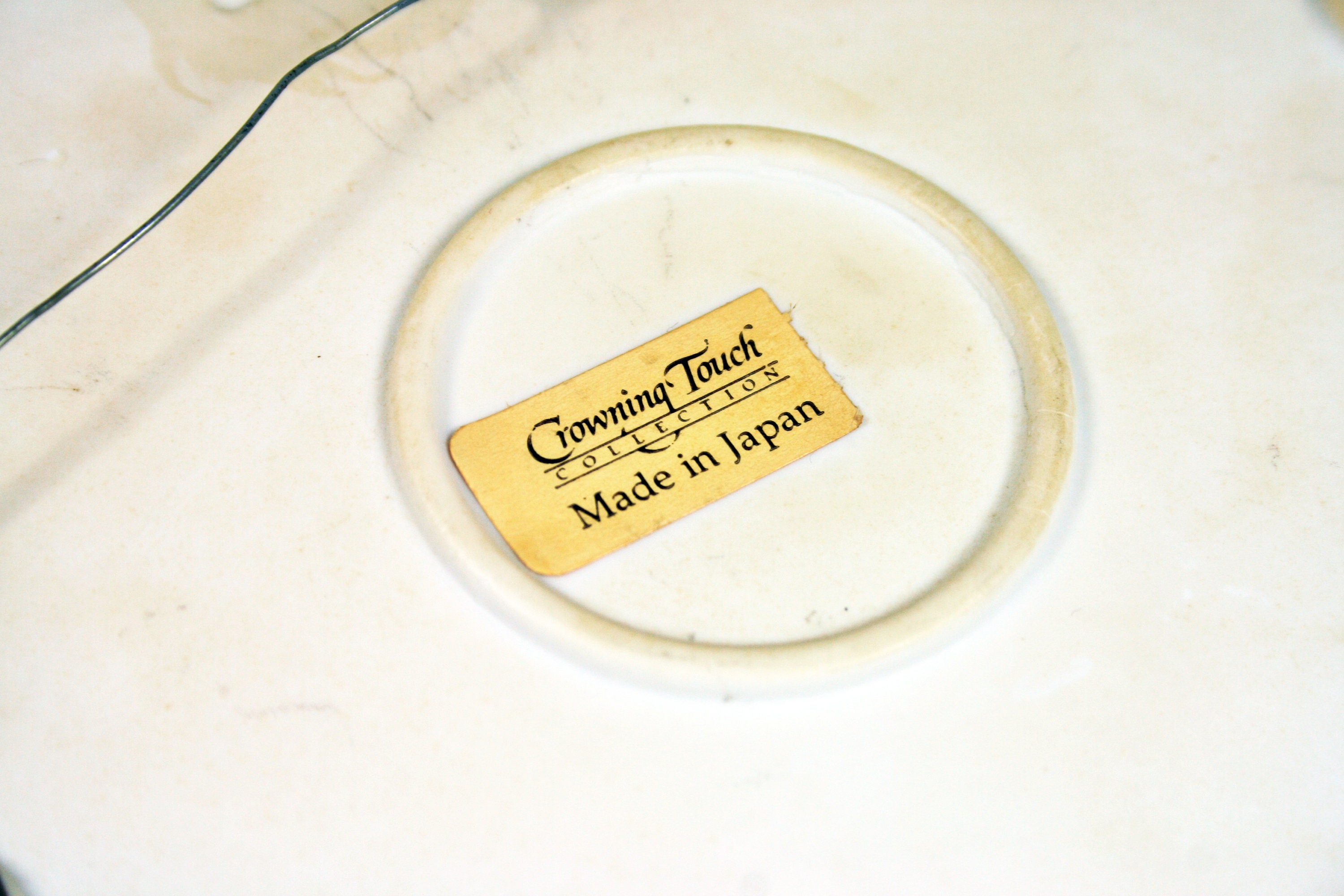 Vintage Japan Porcelain Bisque Plate Bluebird Plate Crowning - Etsy