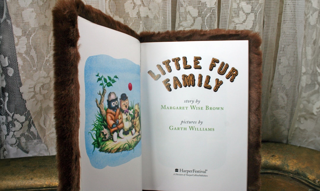 1974 Vintage Book little Fur Family by Eileen Daly - Etsy