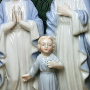 Vintage Religious Holy Family Figurine Statue, 1950s Catholic Lipper ...