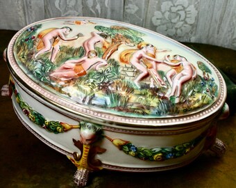 Ardalt Porcelain Trinket Box - Etsy