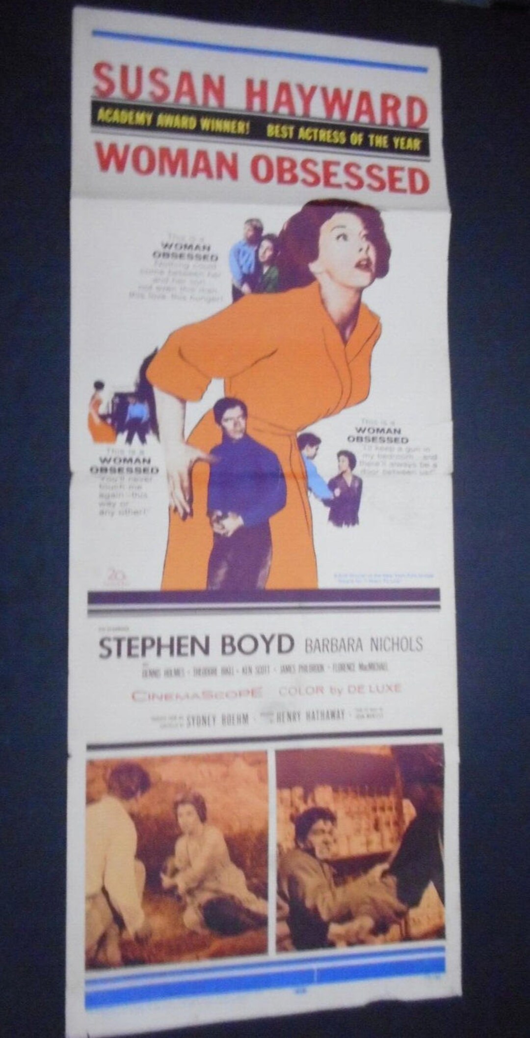 Woman Obsessed-1959 Movie Insert Poster-hayward-nichols-boyce - Etsy
