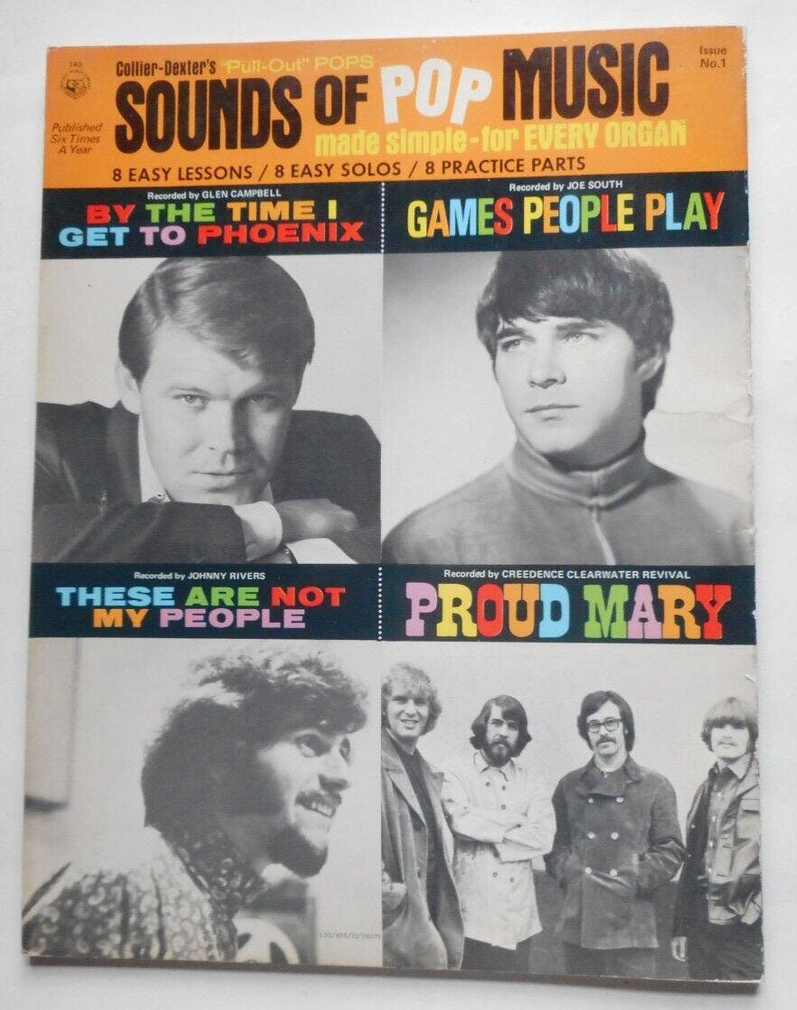 Sounds of Pop Music--songbook Issue No.1-sinatra--tommy Roe-glen ...