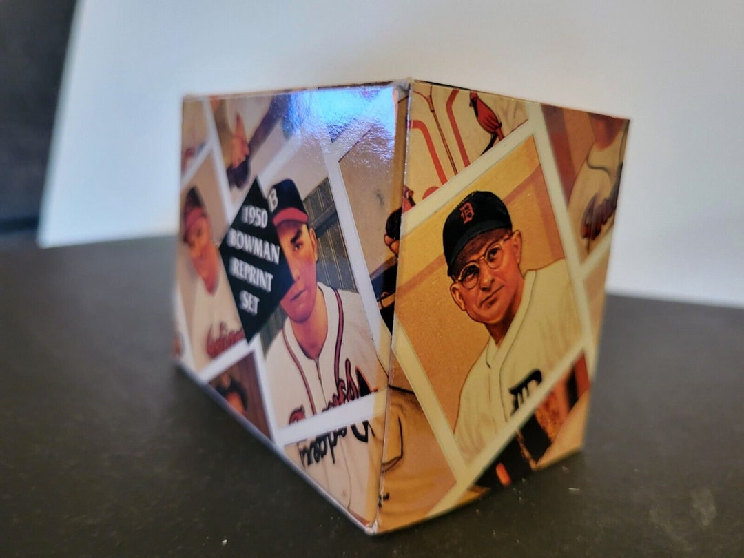 1950 Reprint Baseball Card Set Bowman Company 1988 Mint in Box Vintage ...