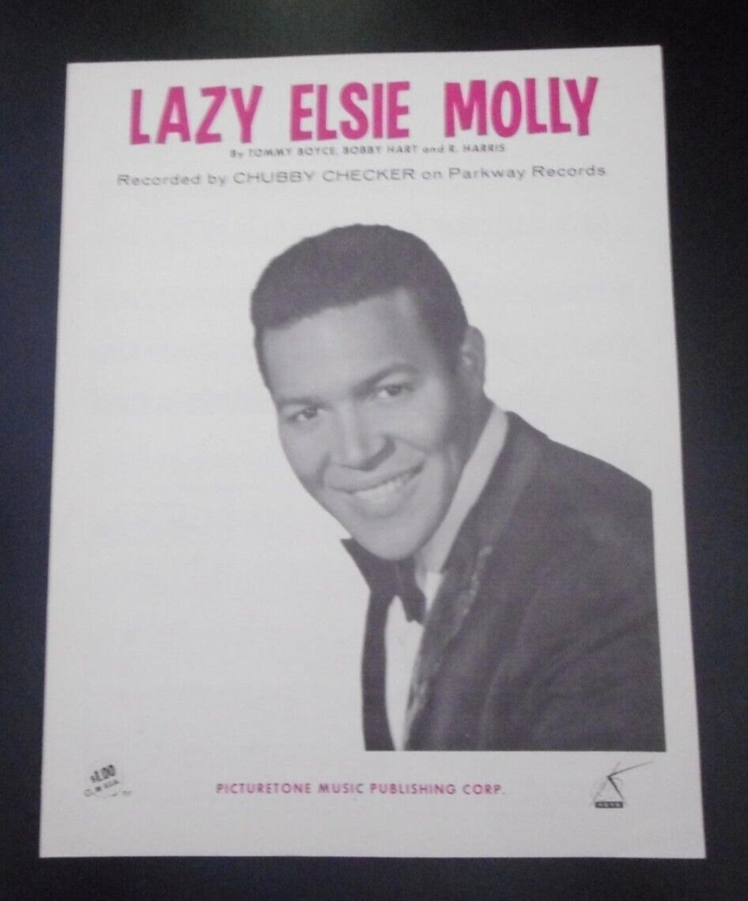 Lazy Elsie Molly-chubby Checker - Sheet Music-vintage - Etsy