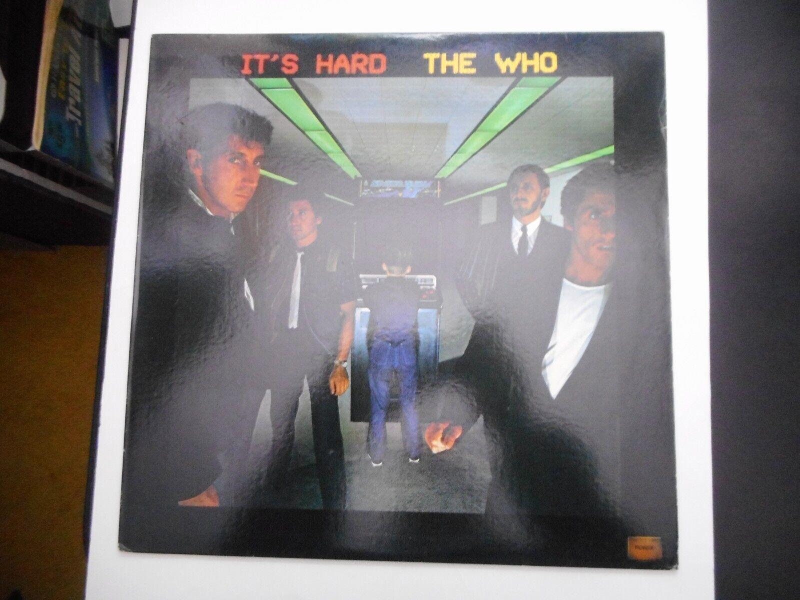 The Who It's Hard Record Album LPWB-1982 - Etsy