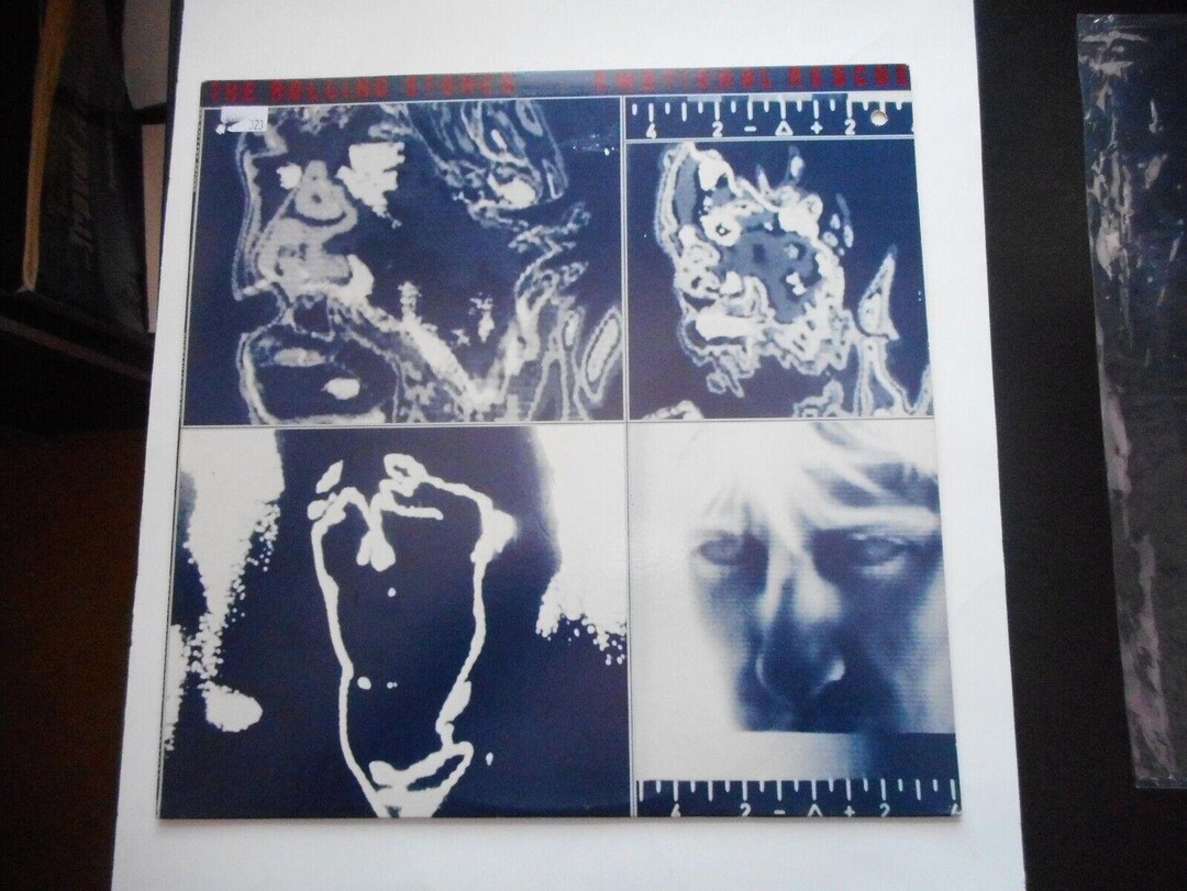 ROLLING STONES emotional Rescue 16015 Record Album 1980 - Etsy