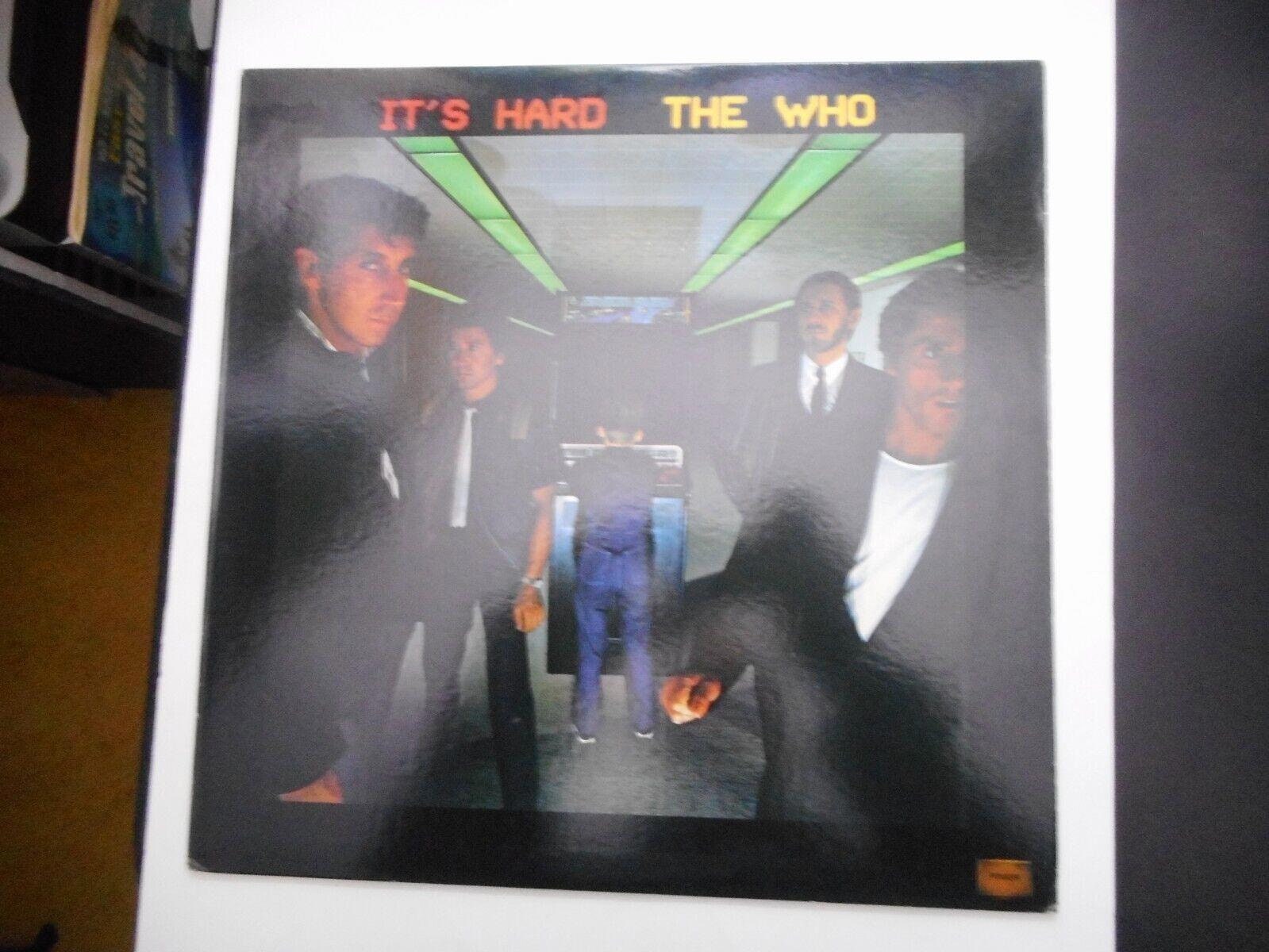 The Who It's Hard Record Album LPWB-1982 - Etsy