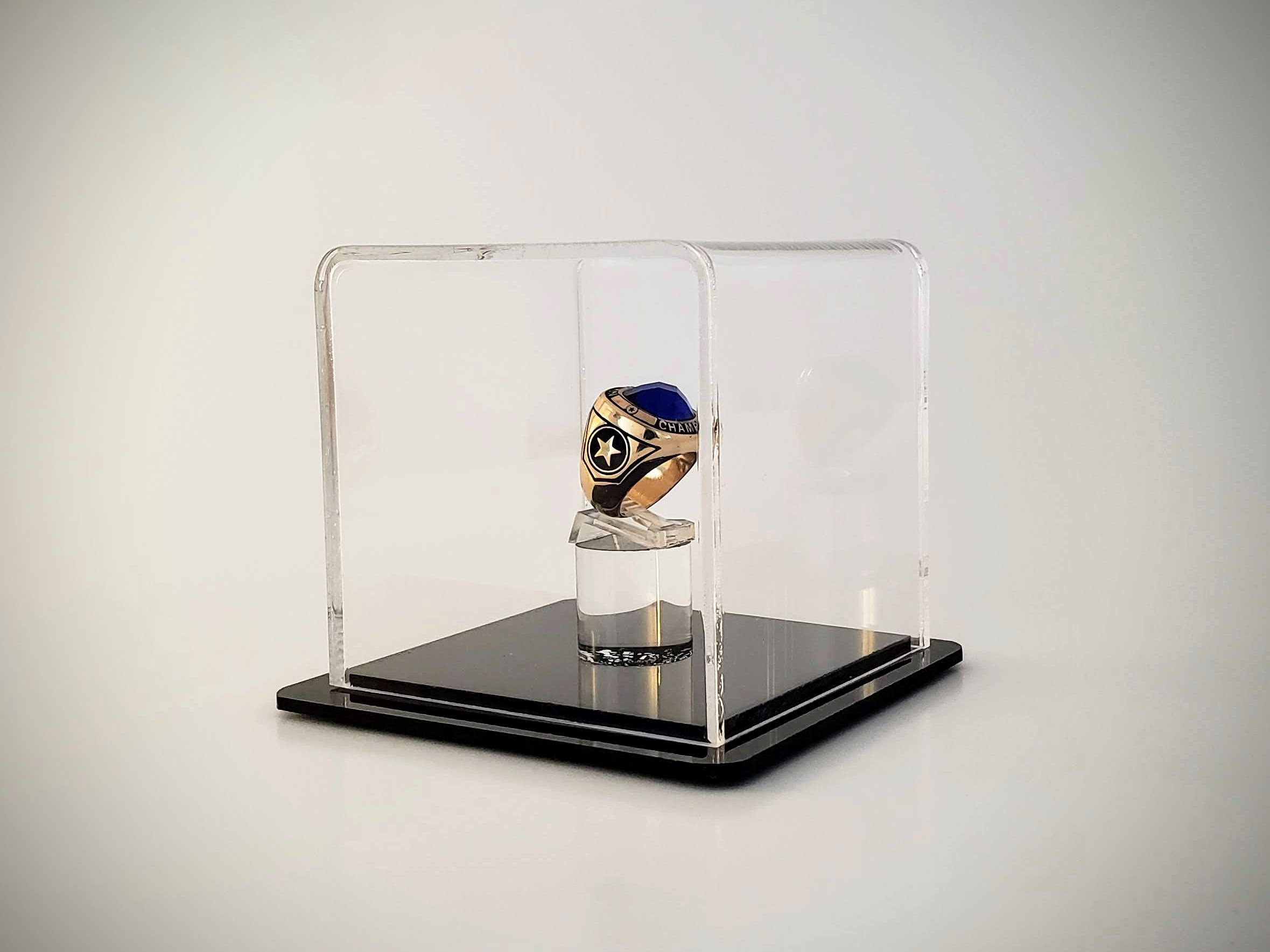 Ring Display Case for Collectors Rings Championship Rings or - Etsy