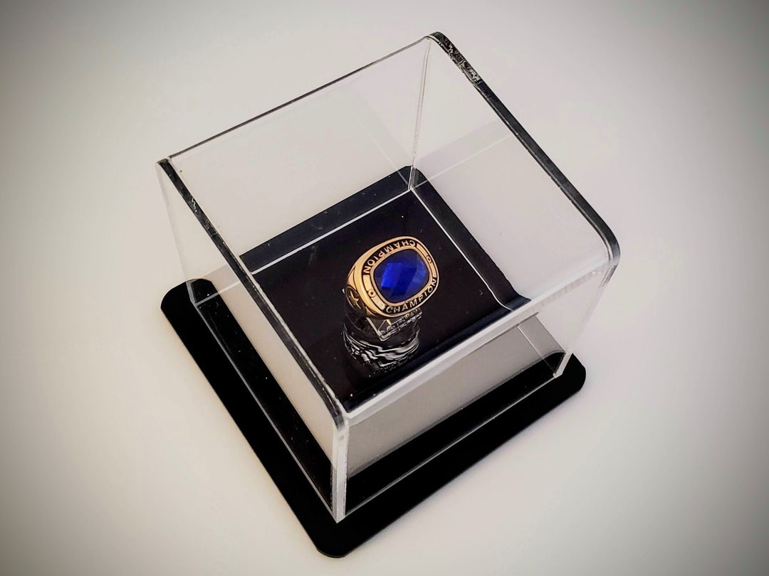 Ring Display Case for Collectors Rings, Championship Rings or Other ...