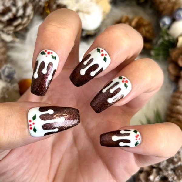 Xmas Nails - Etsy