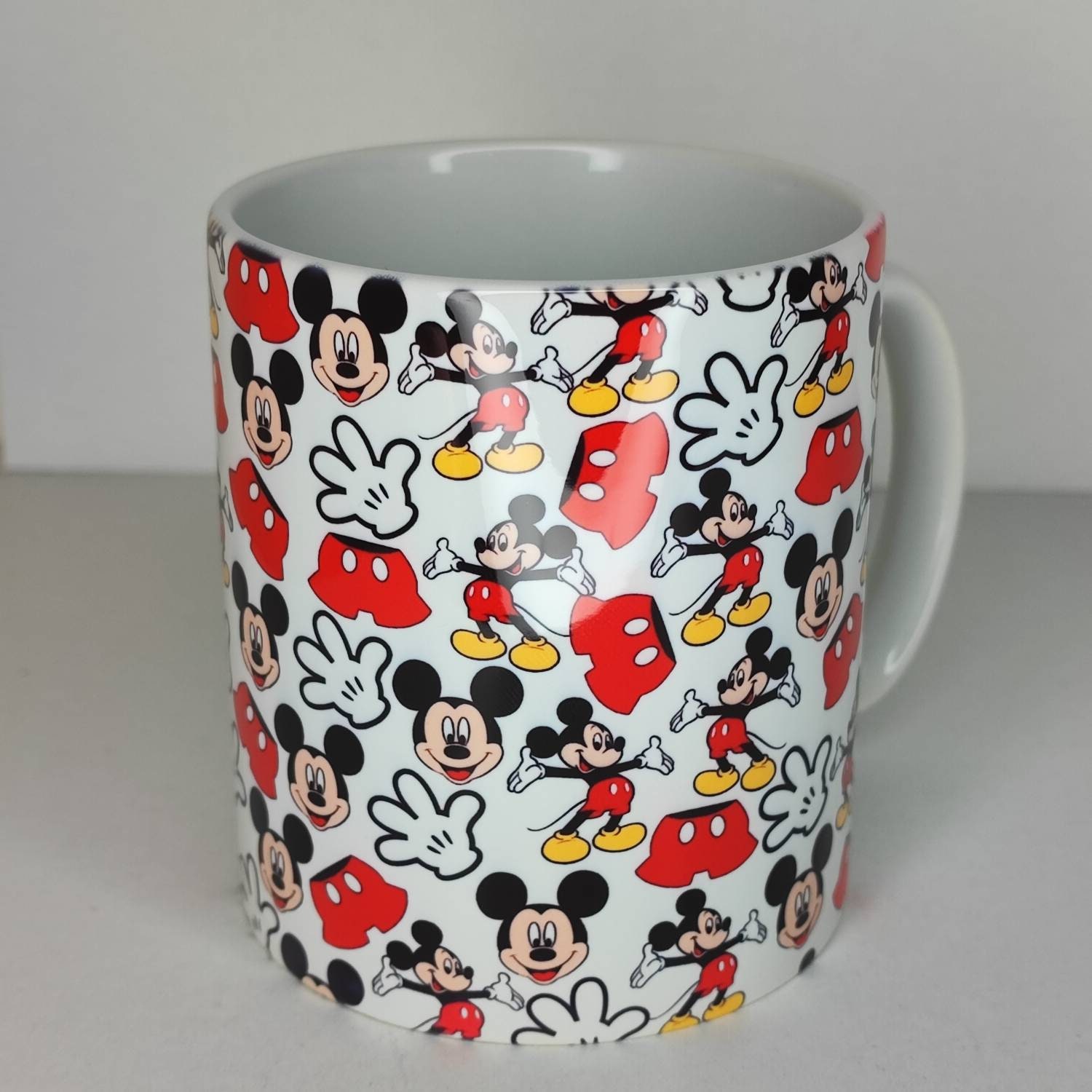Disney's Mickey Mouse Character Pattern Modern Mug | Etsy UK