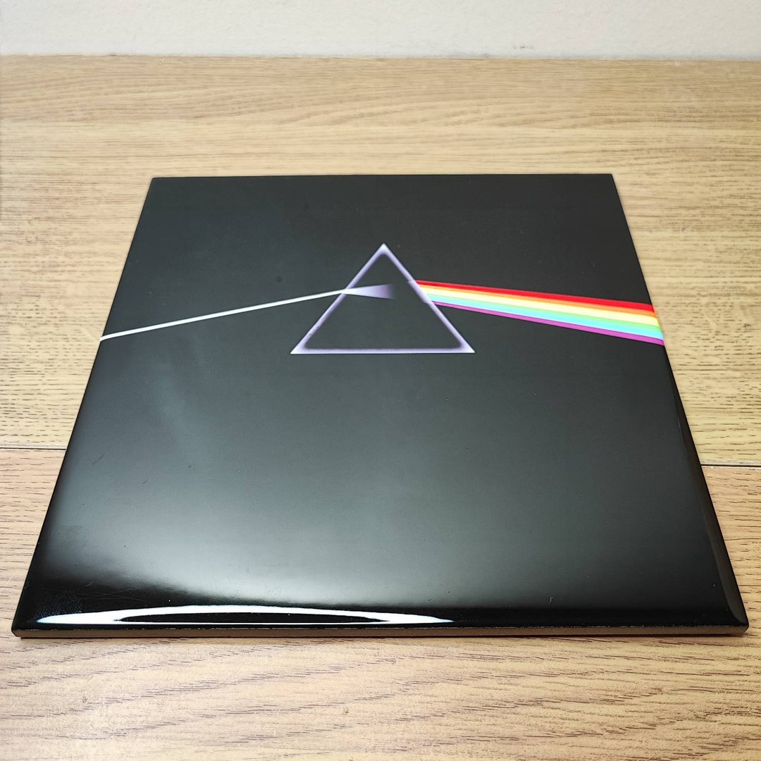 Pink Floyd Dark Side of the Moon Album Cover Ceramic Tile Wall Art ...