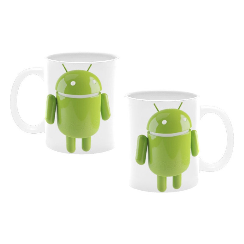Robot Mug - Etsy