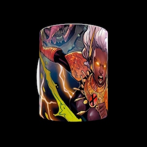 X-men Marvel Character Storm Comic Book Mug Superheroes Birthday Mug ...