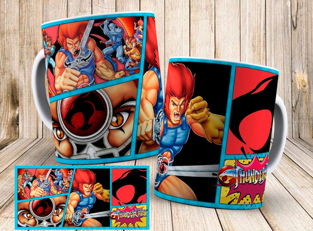 Thundercats Cartoon Mug: 1980s Ceramic Coffee Tea Mug - Etsy