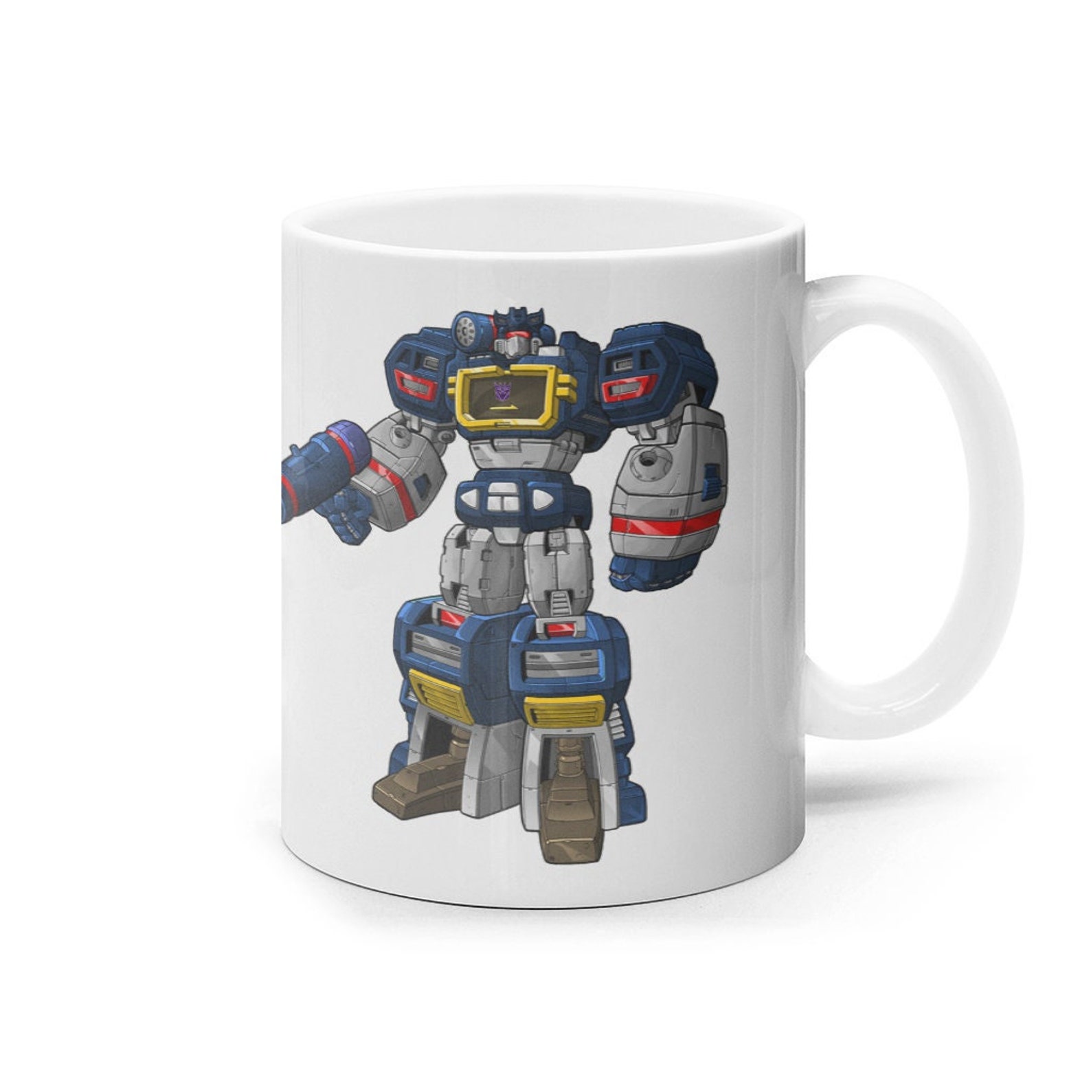 Transformers Mug Optimus Prime Megatron Soundwave Autobots Decepticons ...
