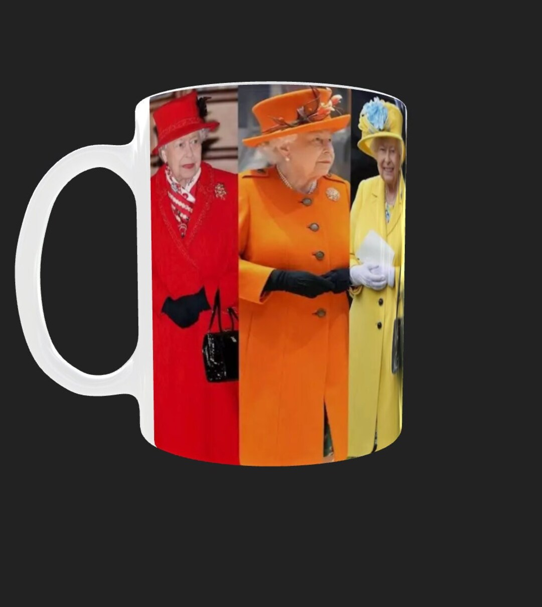 Queen Elizabeth II Memorial Ceramic Mug: Keepsake Souvenir Gift - Etsy
