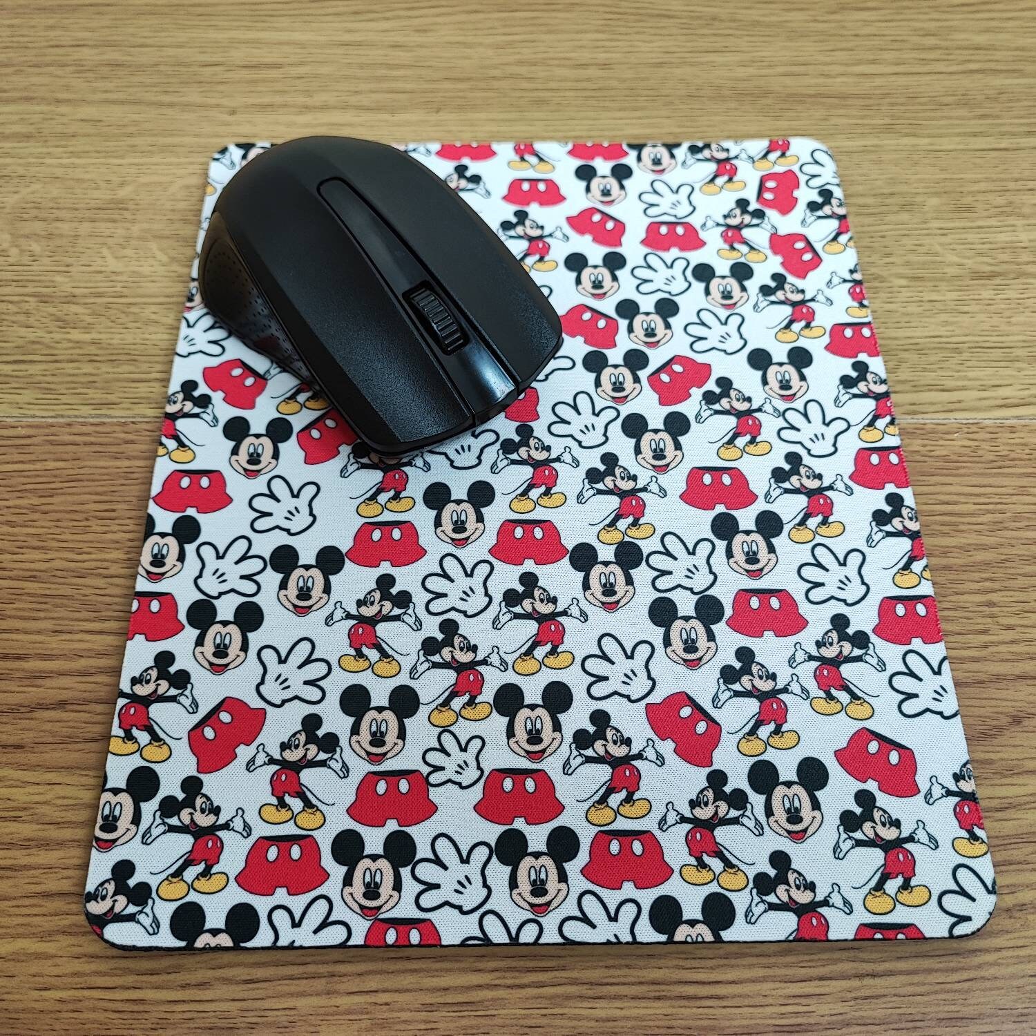 Disney Characters Mickey Mouse Patter Design Mousepad Mouse - Etsy
