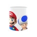 Super Mario Bros Mug Mario Luigi Mug Mushrooms Mug Gaming Mug Tea Cup ...