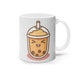 Kawaii Bubble Tea Mug Clipart Boba Drinks Smiley Faces Cute Mug, Kawaii ...