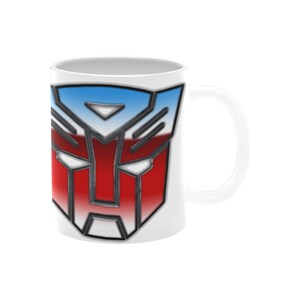Transformers Mug Autobots 1980s Cartoon Mug Custom Coffee Mug, Tea Cup ...